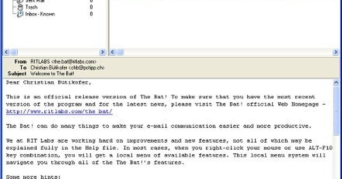 The Bat! - pctipp.ch