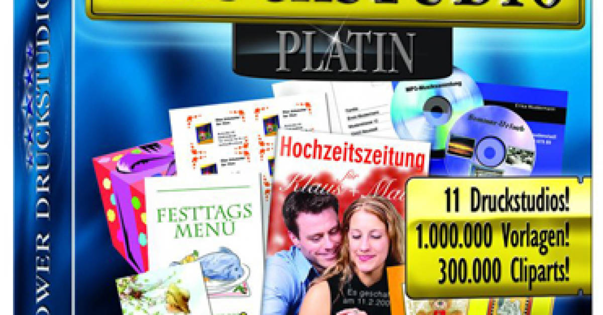 Rondomedia Power Druckstudio Platin - pctipp.ch