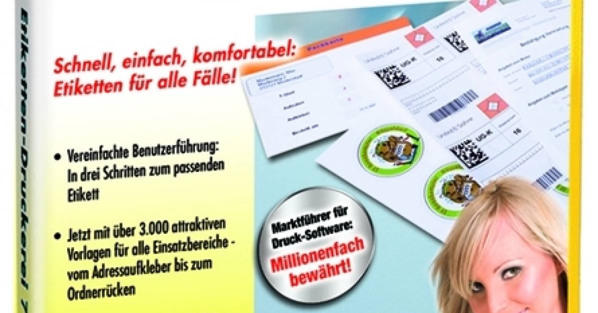 Data Becker Etiketten-Druckerei 7 - pctipp.ch
