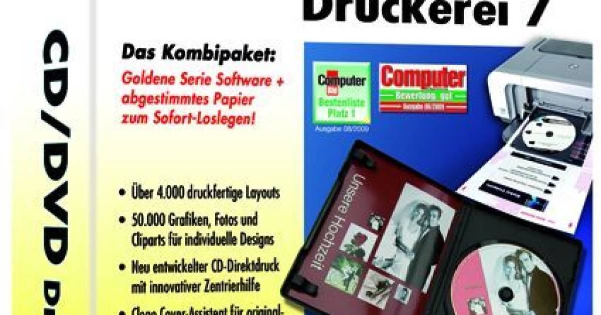 Data Becker CD/DVD Druckerei 7 - pctipp.ch