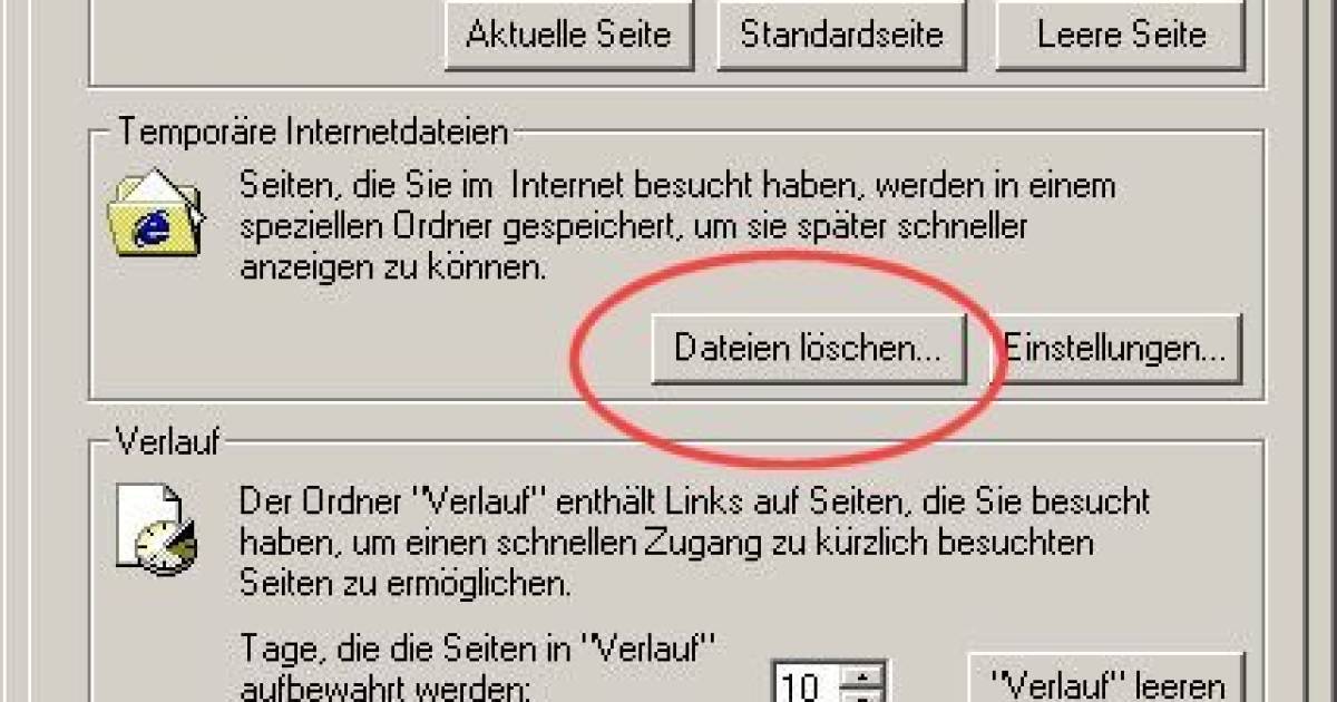 Nach E-Banking Cache leeren - pctipp.ch