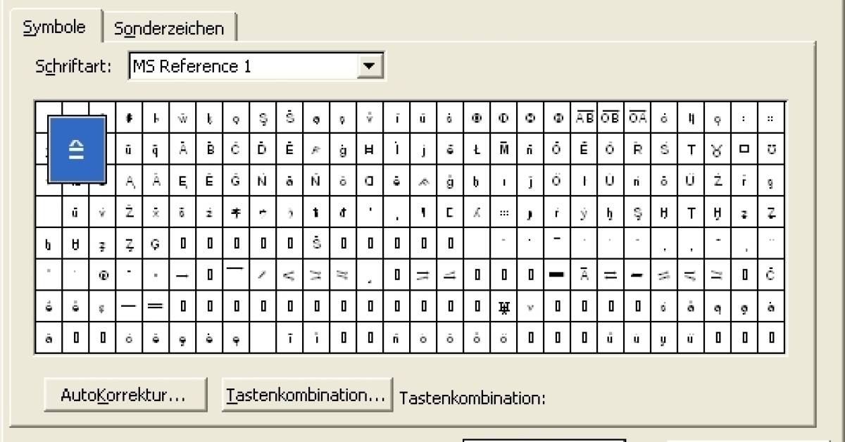 Mathematisches Zeichen für «entspricht» einfügen - pctipp.ch