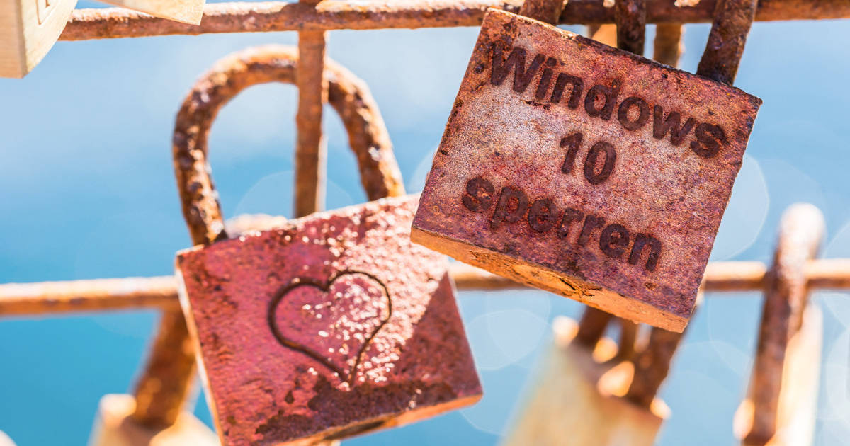 Windows 10 schnell per Tastenkombination oder Verknüpfung sperren ...