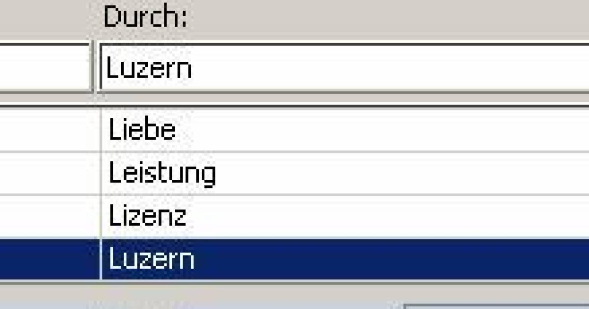 AutoText in Excel?? - pctipp.ch