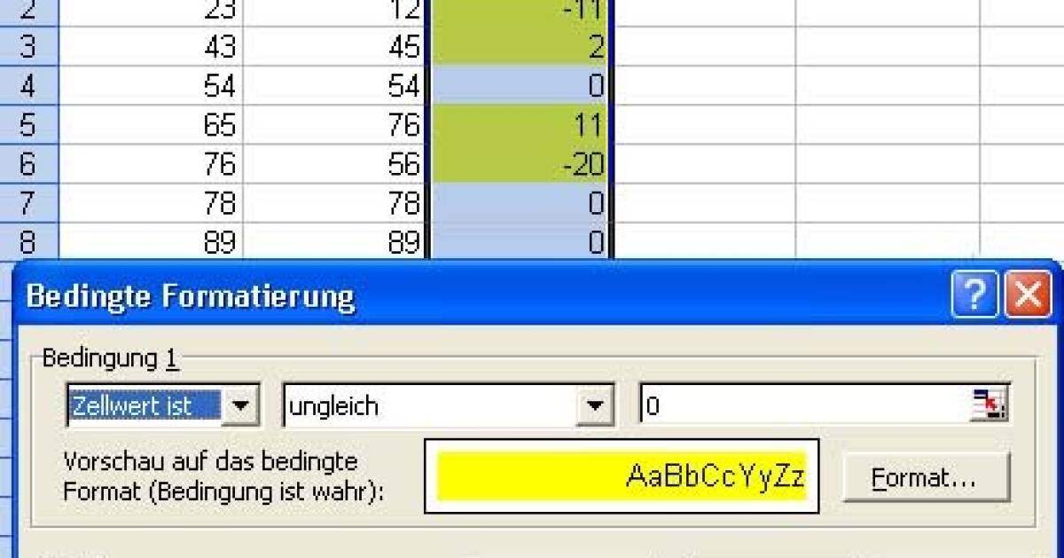 Excel Werte Vergleichen Pctipp Ch