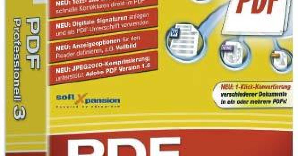 PDF Professionell 3 (Data Becker) - pctipp.ch
