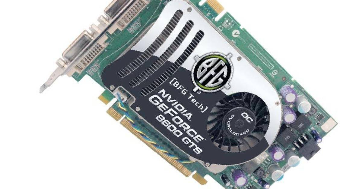 BFG nVidia GeForce 8600 GTS OC 256 MB - pctipp.ch