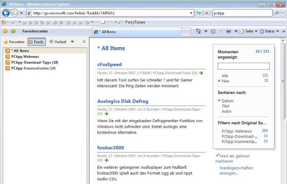 Feeds Plus - pctipp.ch