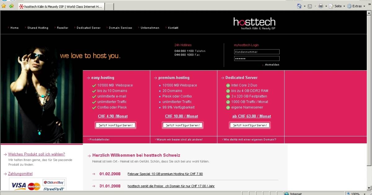 DoS-Attacke bei Hosttech - pctipp.ch