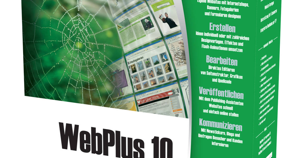 WebPlus 10 - pctipp.ch