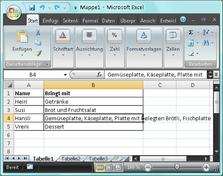 Sieben Tipps für Tabellenkünstler - pctipp.ch