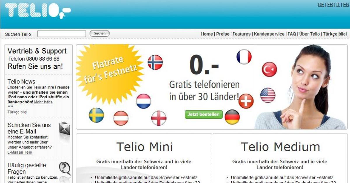 Telio kommt in die Schweiz - pctipp.ch