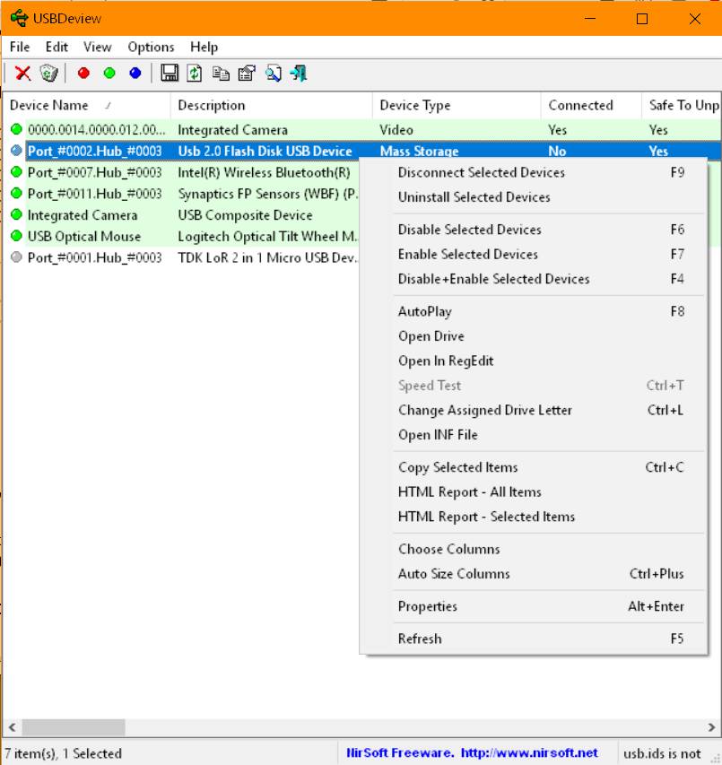 USBDeview in der Praxis - pctipp.ch