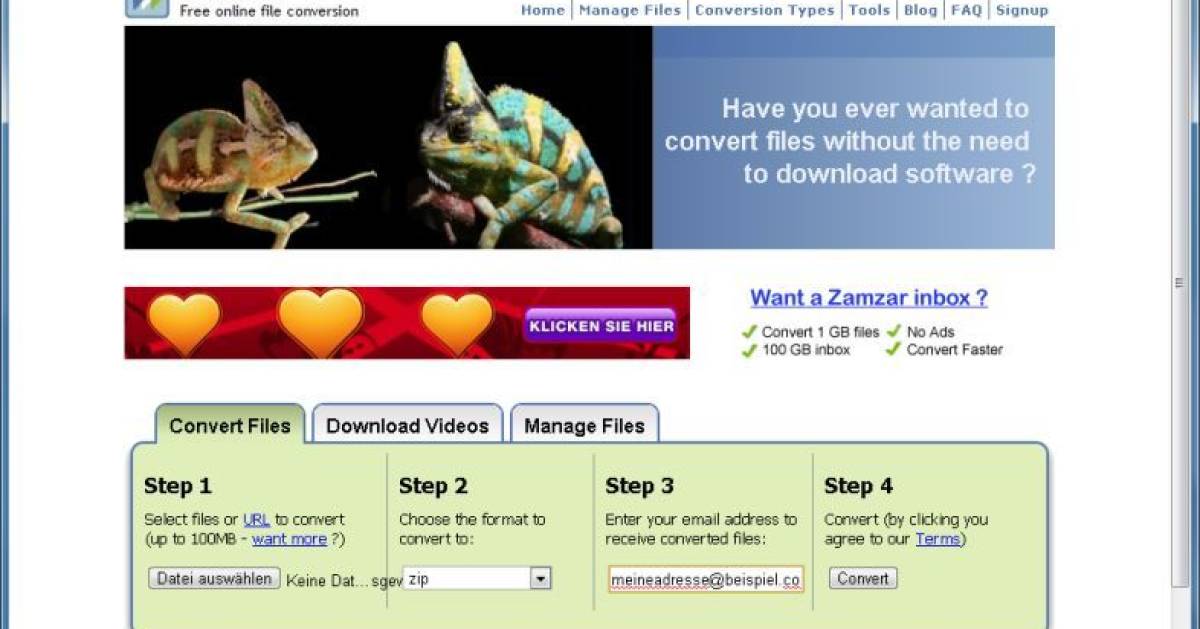Links: Web statt Software - pctipp.ch