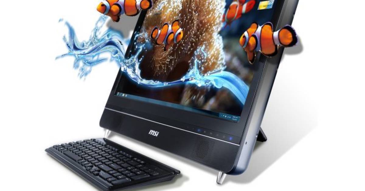 MSI Wind Top AE2420 3D: 3D-Touch-PC - pctipp.ch