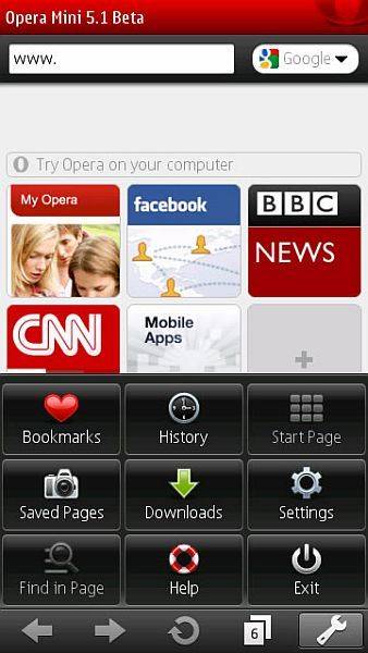 Opera Mini 5.1 Beta für Symbian-Handys - pctipp.ch