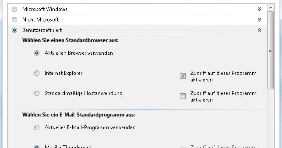 Mailto-Verknüpfung zuordnen - pctipp.ch