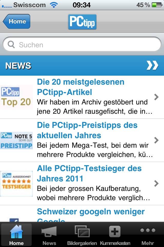 PCtipp-App jetzt kostenlos herunterladen - pctipp.ch