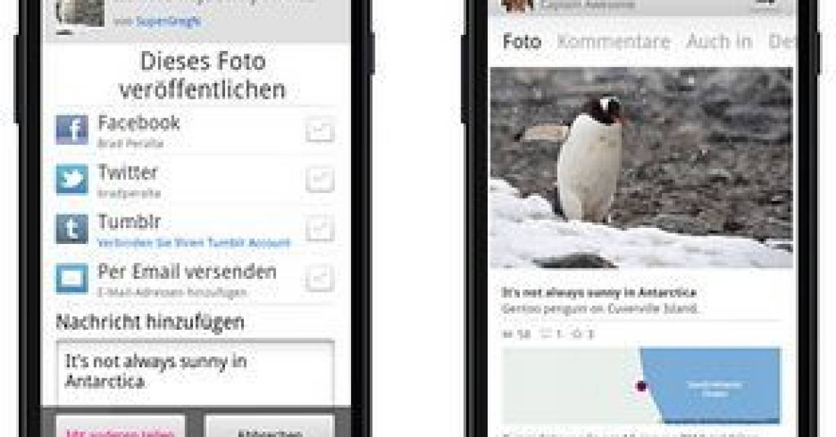 Flickr: Android-App jetzt auch in Deutsch - pctipp.ch