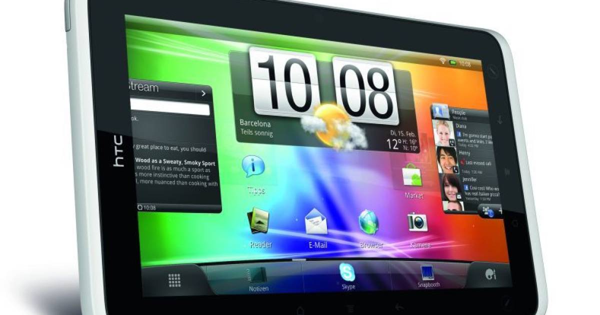 HTC versuchts wieder mit einem Tablet - pctipp.ch