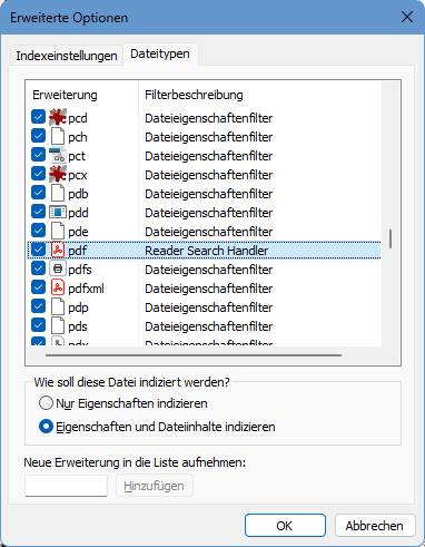 Windows: Volltextsuche in PDFs - pctipp.ch