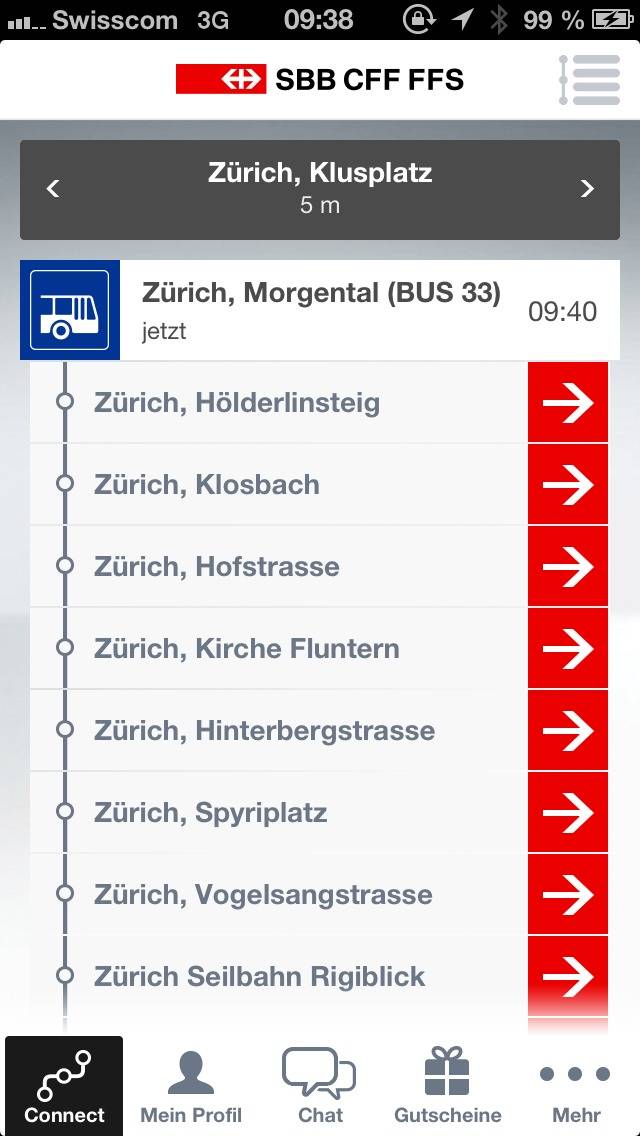 App-Test: SBB.Connect - pctipp.ch