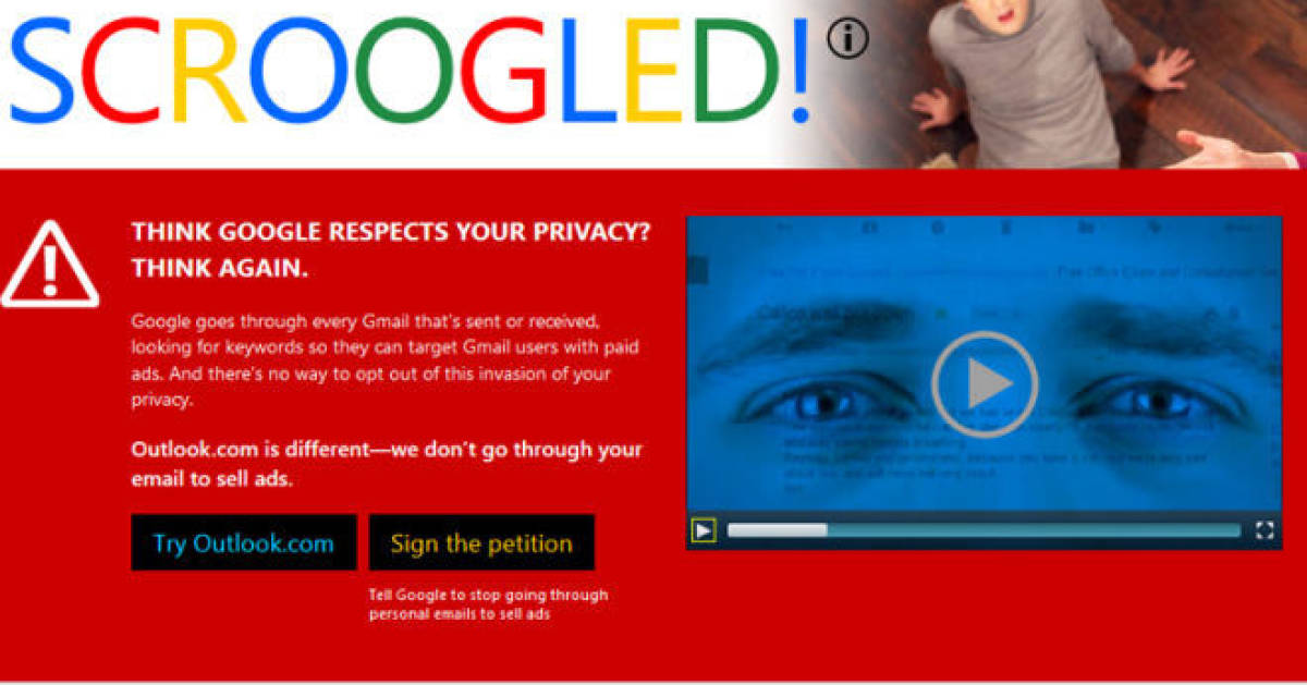 Scroogled: Microsoft schiesst gegen Google - pctipp.ch