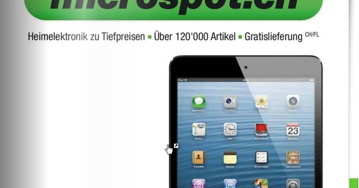 Microspot-Flyer: immer der Günstigste? - pctipp.ch