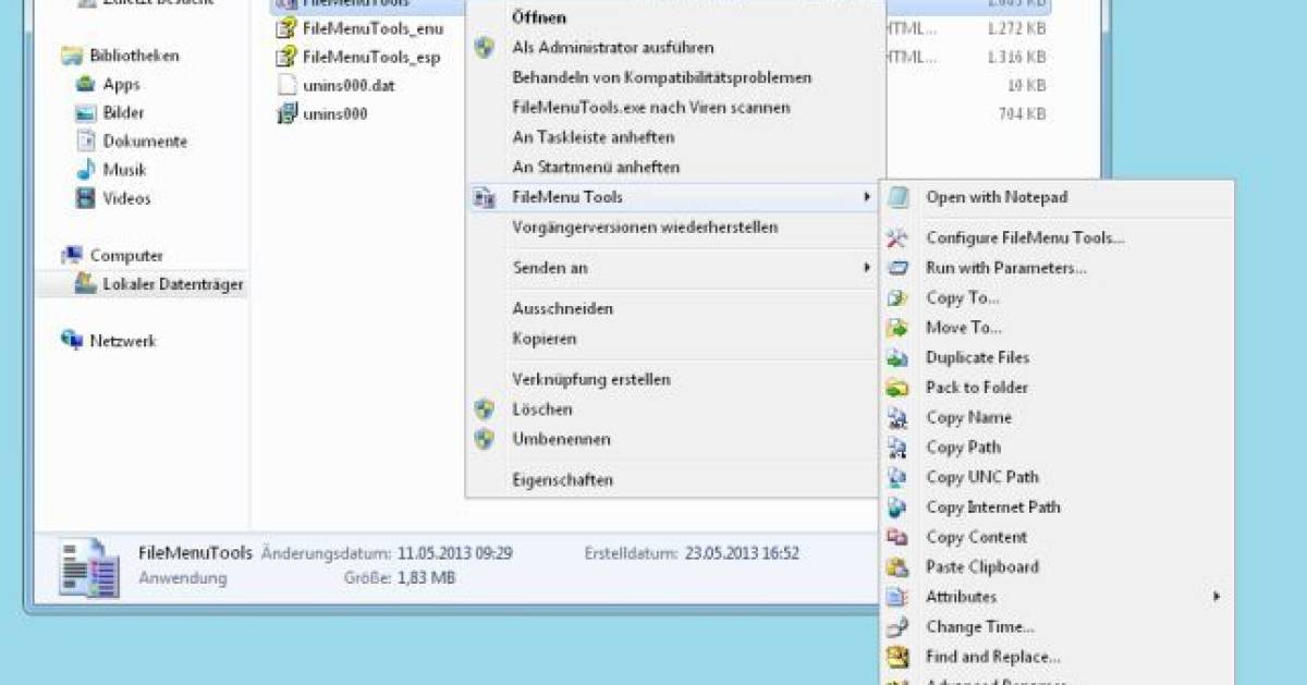 FileMenu Tools - pctipp.ch