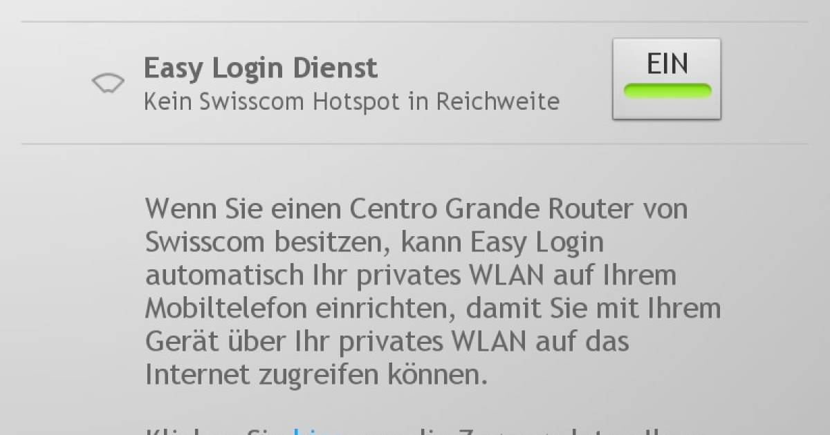 Zugriff auf Swisscom Hotspots - pctipp.ch