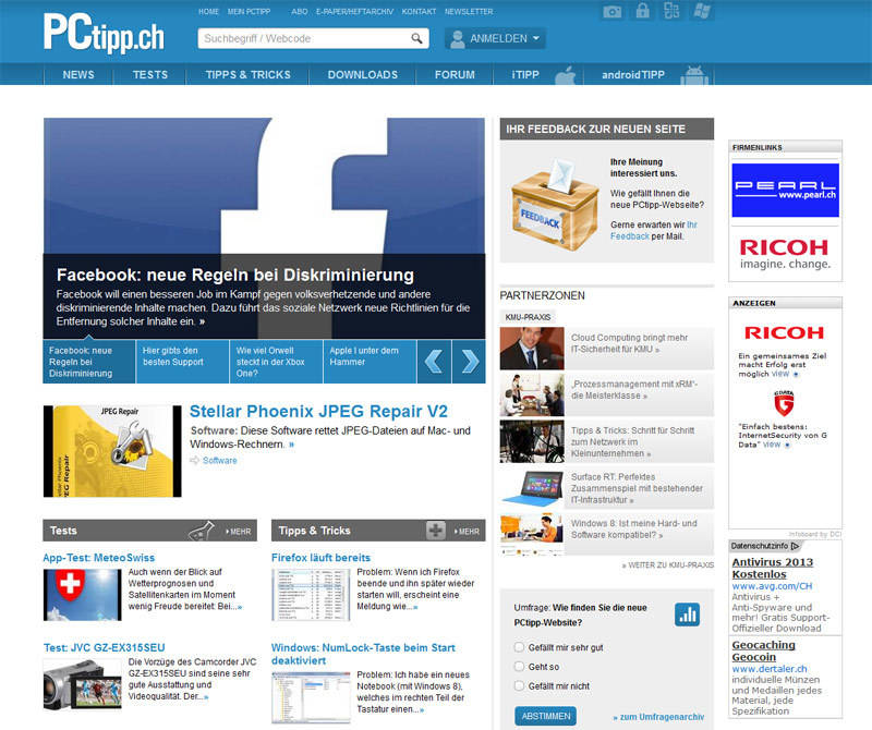 Willkommen auf der neuen PCtipp-Seite! - pctipp.ch