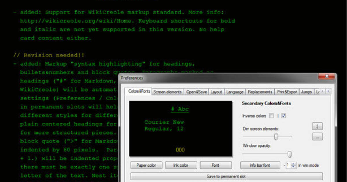 WriteMonkey - pctipp.ch