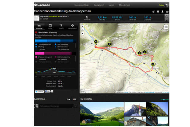 Komoot App Windows 10