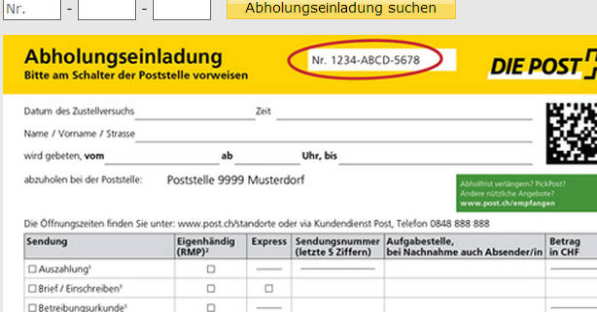 Post führt Onlineservice für verpasste Sendungen ein - pctipp.ch