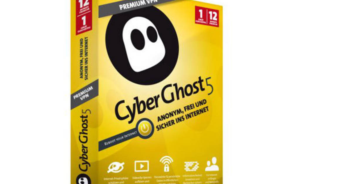 CyberGhost 5 Premium VPN - pctipp.ch