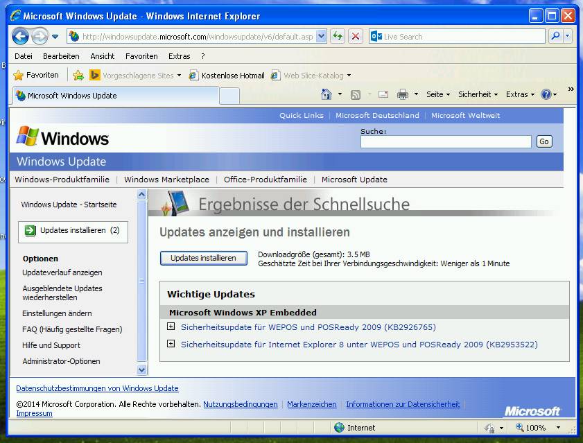 Windows-XP: gefährlicher Update-Hack - pctipp.ch