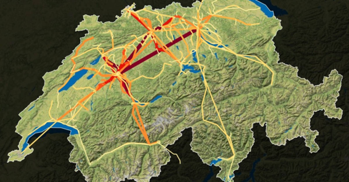 Die interaktive SBB-Pendlerkarte - pctipp.ch