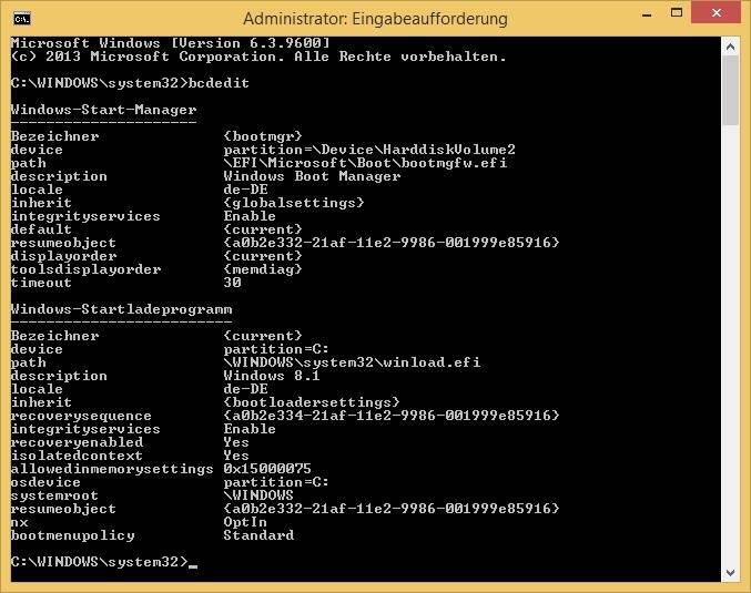 Windows 8: Auf Multibootsystemen den Bootmanager von Windows 7 ...