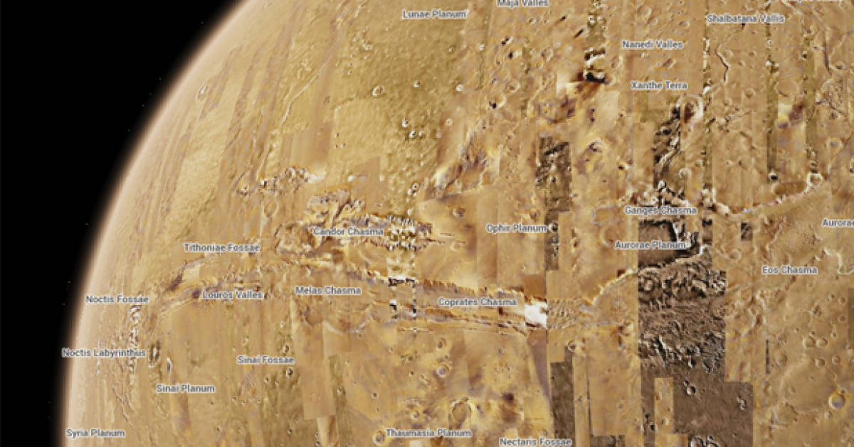 Mit Google Maps zum Mars - pctipp.ch