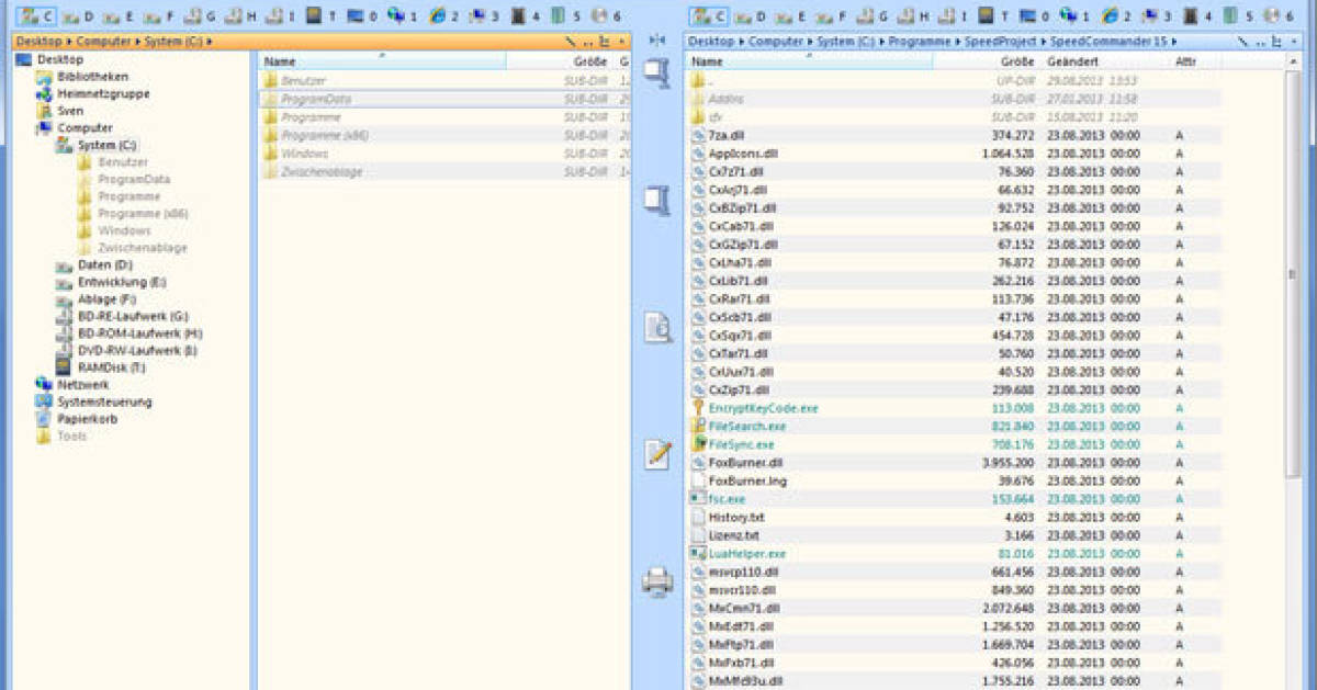 SpeedCommander 15 - pctipp.ch