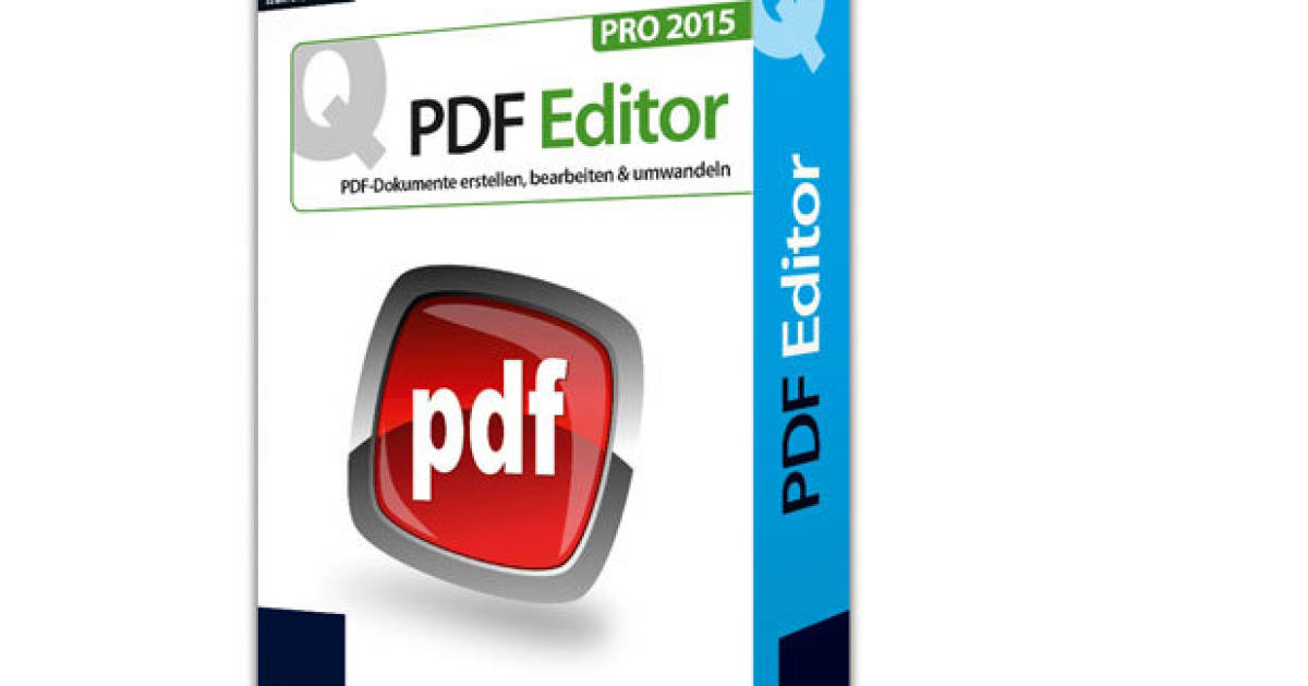 PDF Editor Pro 2015 - pctipp.ch