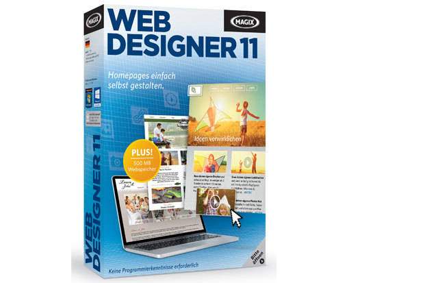 Magix Web Designer 11 - pctipp.ch