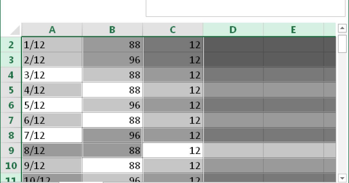 Excel: Markierung umkehren - pctipp.ch