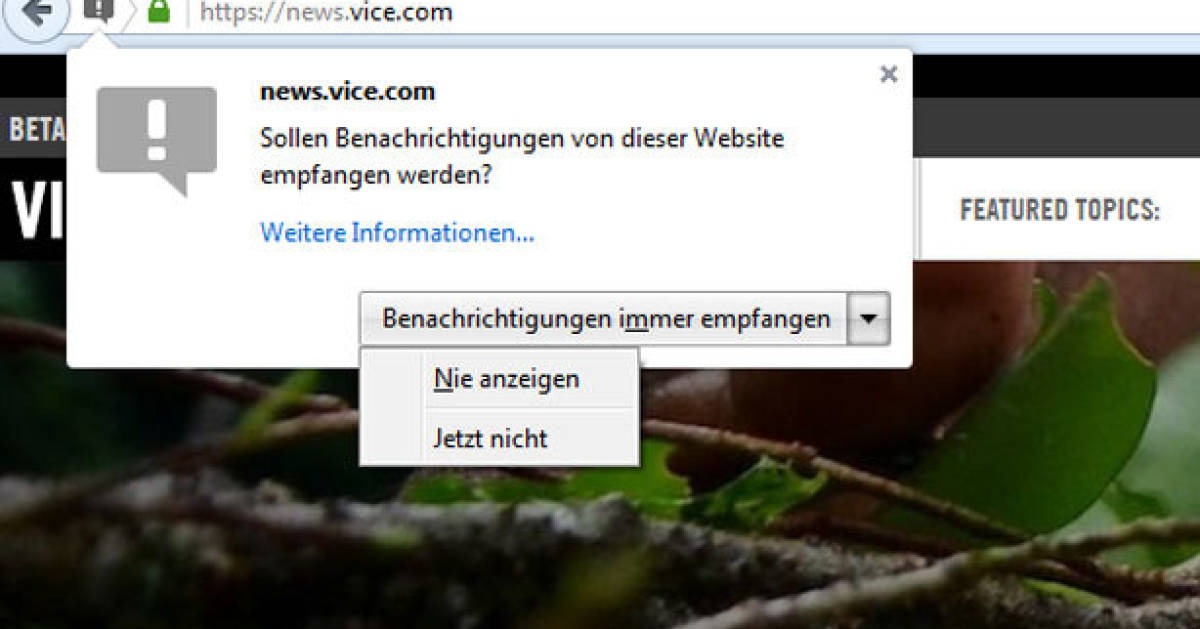 Firefox 44 unterstützt Push-Benachrichtigungen - pctipp.ch