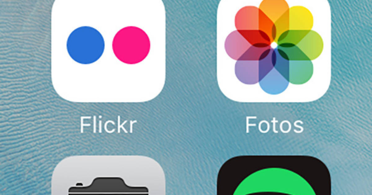 iOS: Fotos vs. Flickr - pctipp.ch