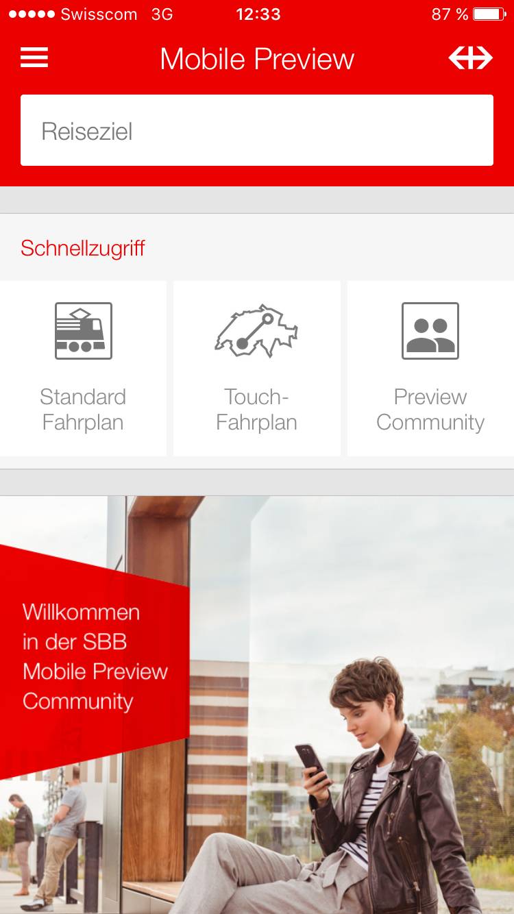 Jetzt auch fürs iPhone: die neue SBB-App - pctipp.ch