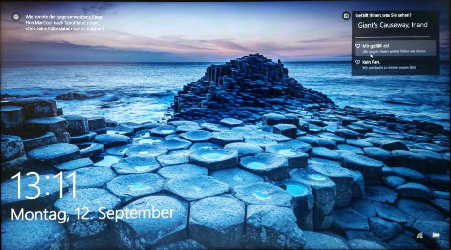 Windows-10-Sperrbildschirm: Tipps und Bildauswahl - pctipp.ch