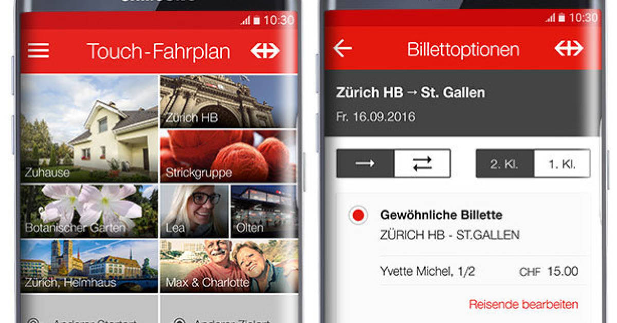 Das kann die neue SBB-App - pctipp.ch