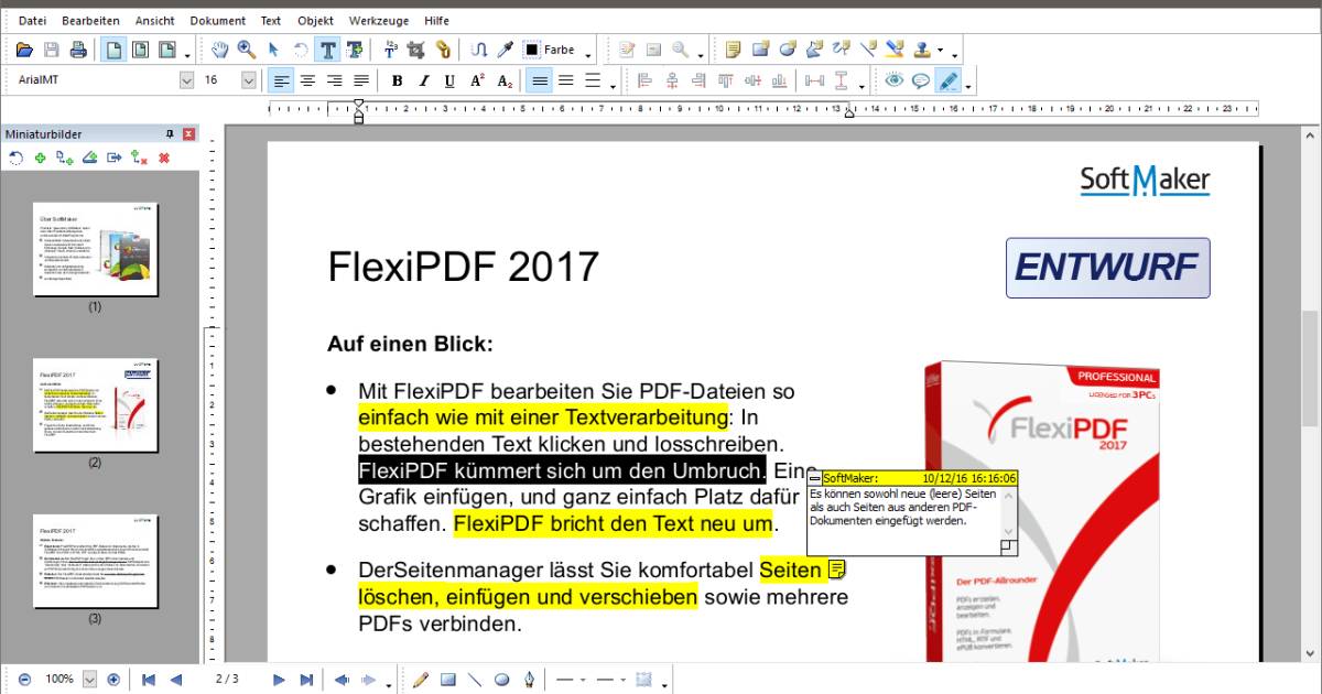 FlexiPDF 2017 Standard - pctipp.ch