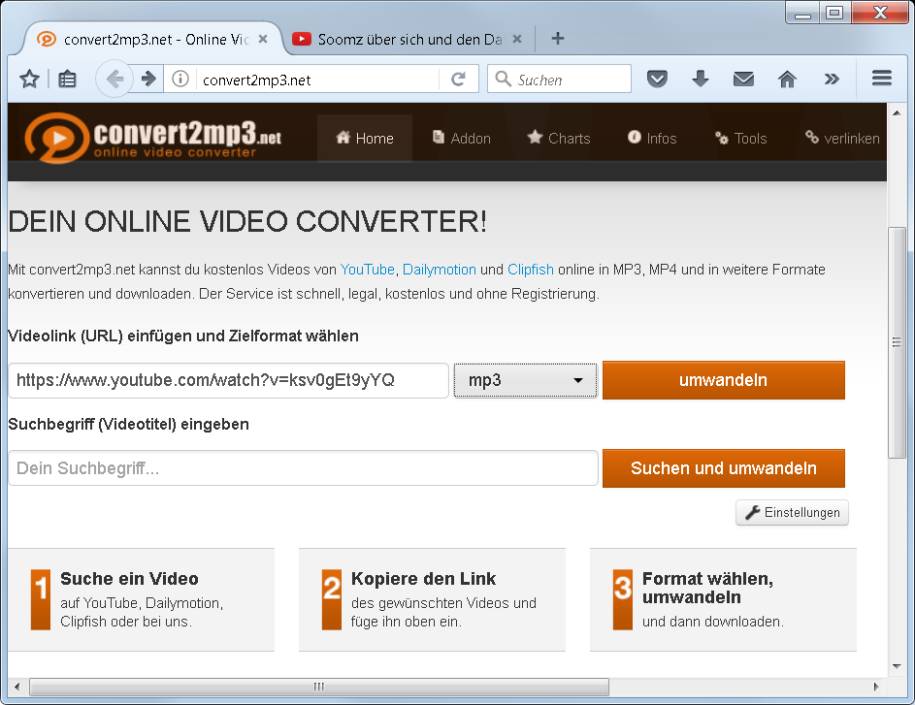 Ton aus YouTube-Video extrahieren - pctipp.ch